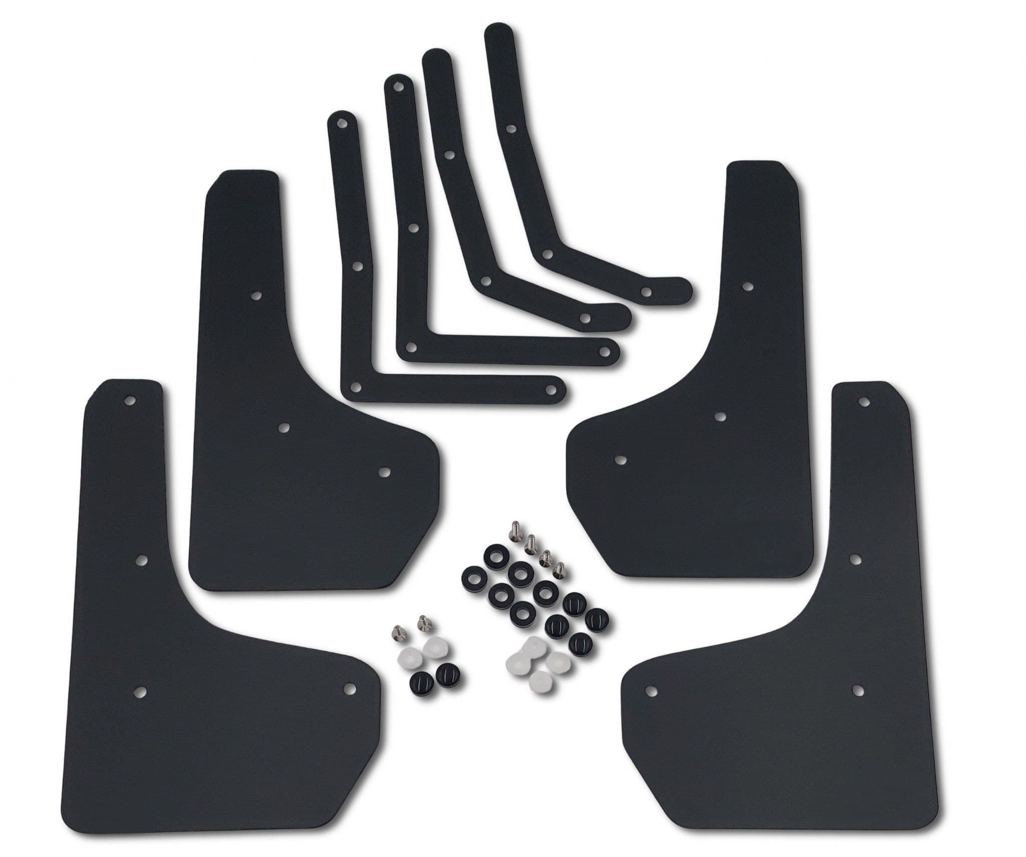shortieZ Mud Flaps to fit Kona N N-Line 2021-23 1st Gen BLACK