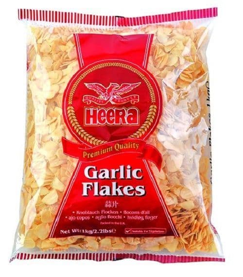 1kg Garlic Flakes - Heera