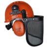 Chainsaw Safety Helmet Pro with 6 Point Harness and Ear Defenders