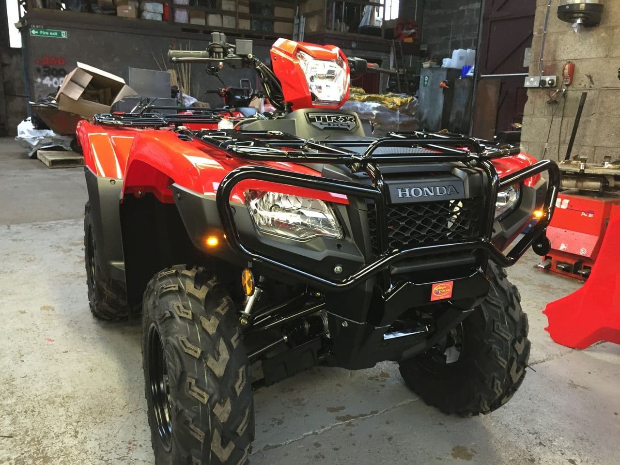 Honda Quad Bike / ATV Utility Quad Road Legal Indicator Lighting Kit up ...