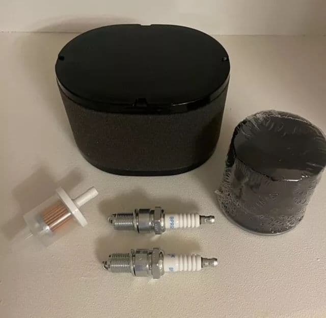 Husqvarna R214T R214TC 2022-2023 Rider Engine Service Kit fitted with a ...