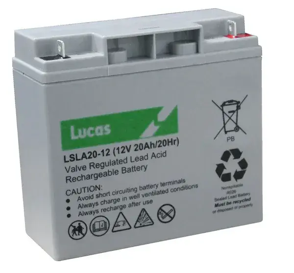Mountfield 1530H 1530M Genuine Lucas Ride On Mower Battery 12V 20Ah ...
