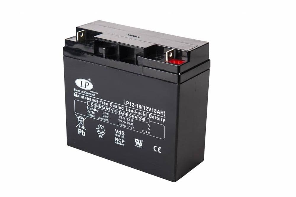 Mountfield 1540M 1540H Genuine Ride On Mower Battery 12V 18Ah Part ...