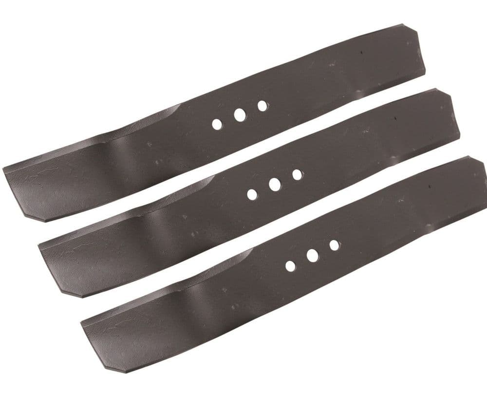 Set of 3 Husqvarna Rider Blades Combi 112 Deck Part Number 5041881-10