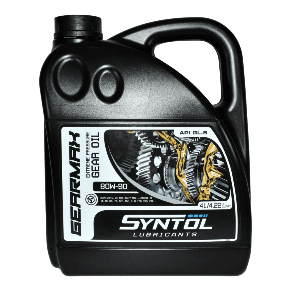 Syntol Oil Gearmax Diff Oil 80W-90 4 Litres Part Number 172 F00304