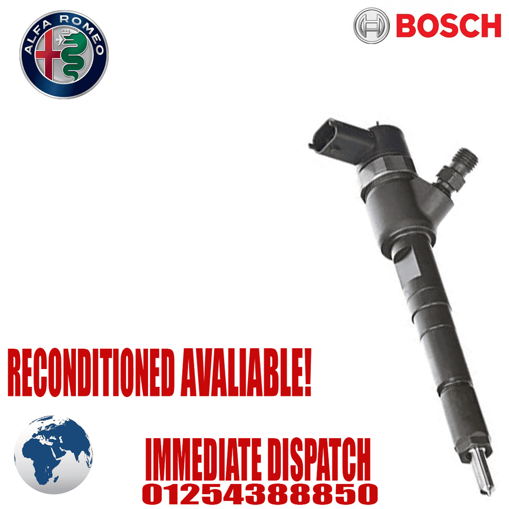 Alfa Romeo Mito 1 6 JTD 2008 Onwards Genuine Bosch Diesel Injector ...