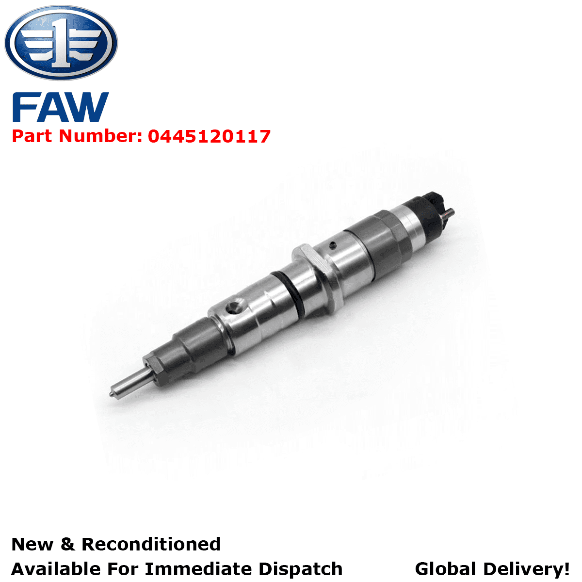 FAW BOSCH DIESEL INJECTOR - 0445120117