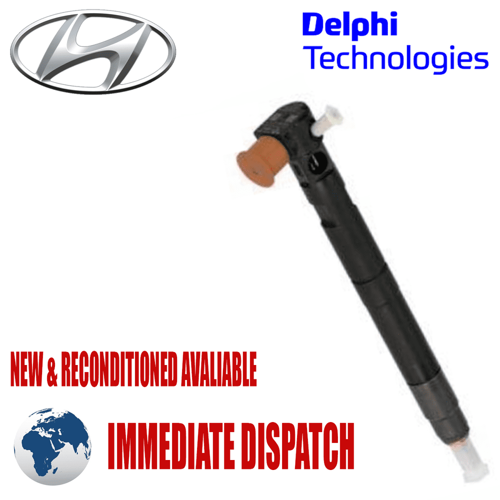 Hyundai Starex 2 5 CRDi New Delphi Diesel Injector - 28236381