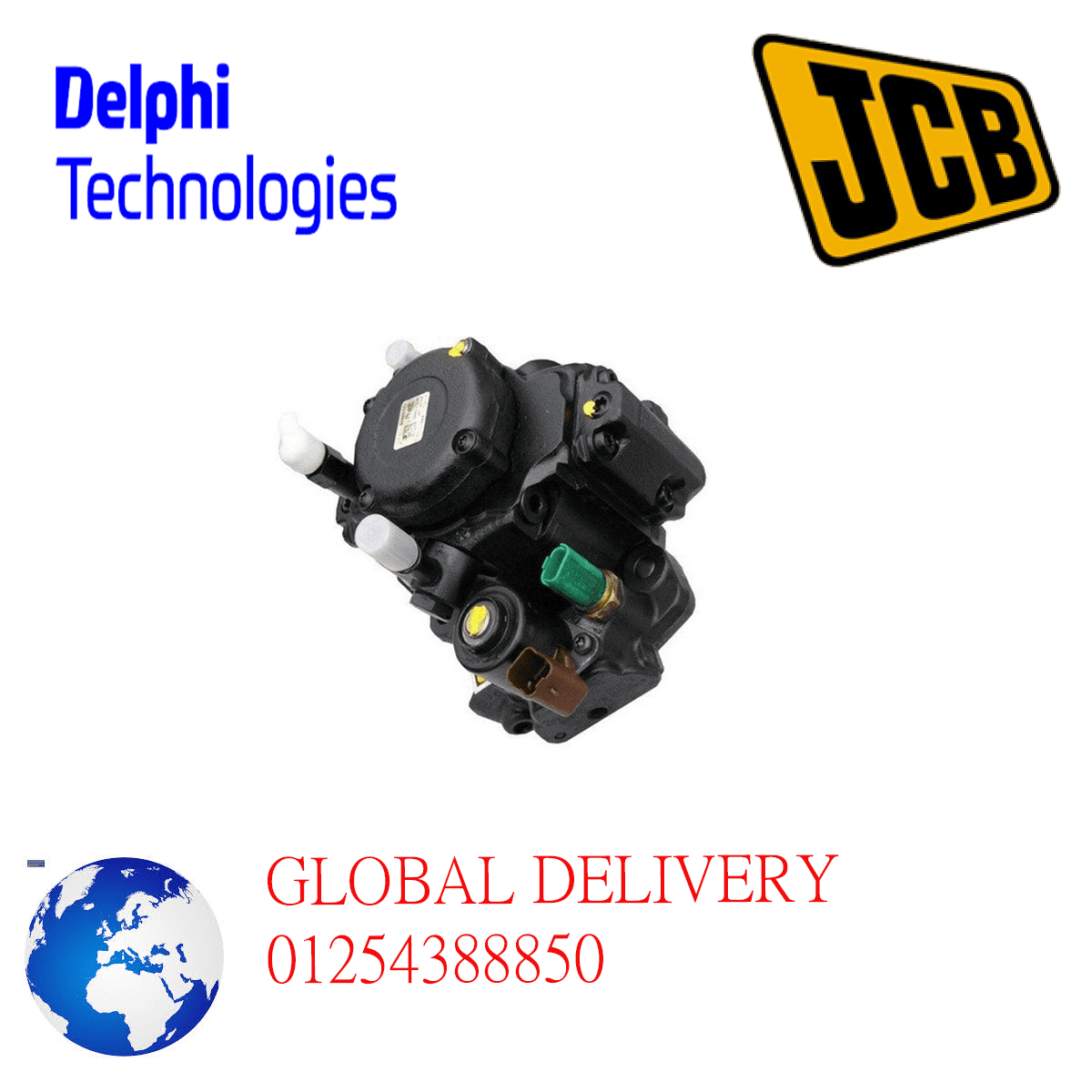 JCB TELEHANDLER HIGH PRESSURE FUEL PUMP - 320/06825
