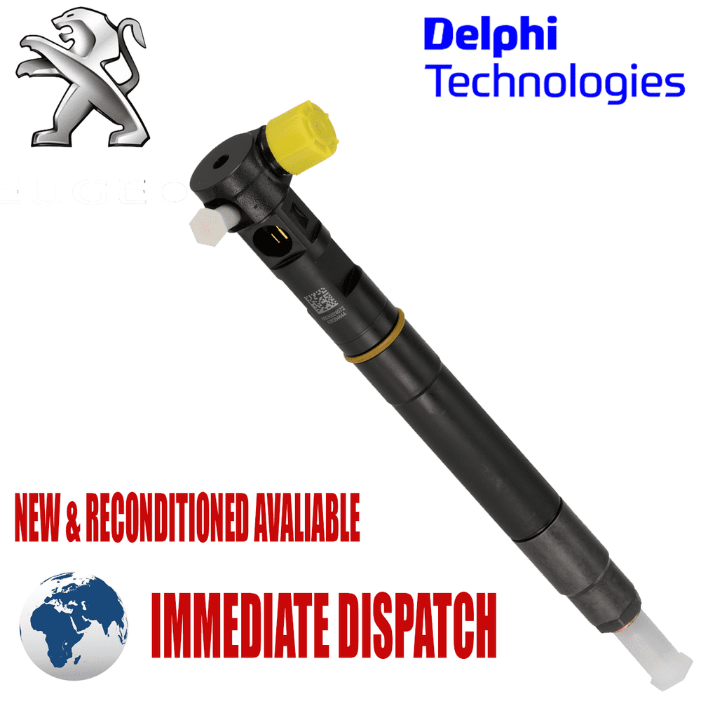 Peugeot 308 2 0 BlueHDi 150 Genuine Delphi Diesel Injector 9674984080 ...
