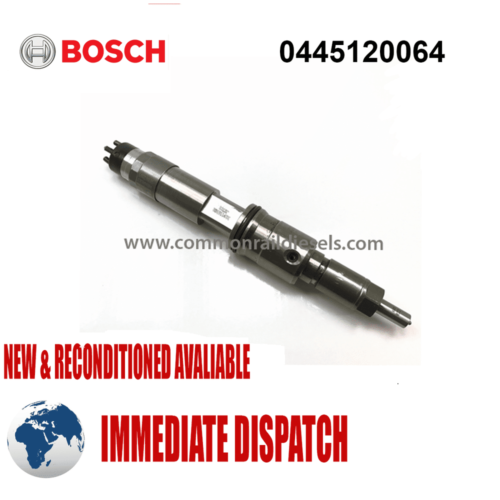 Volvo FE 340 Reconditioned Bosch Diesel Injector - 0445120064