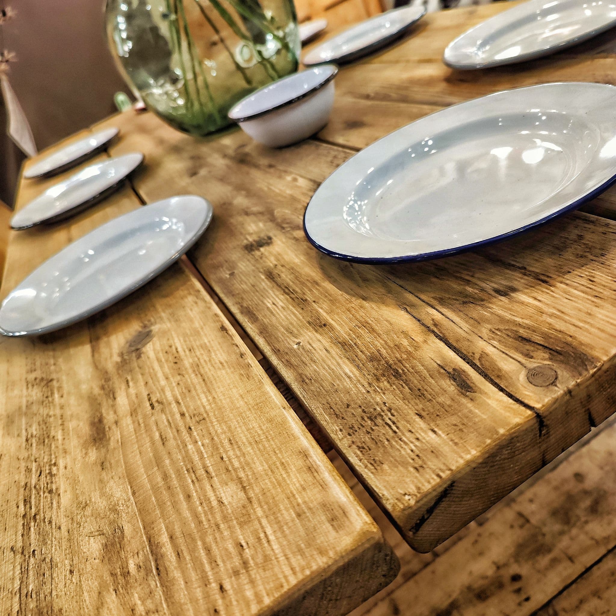 6ft Scaffold Plank Dining Table