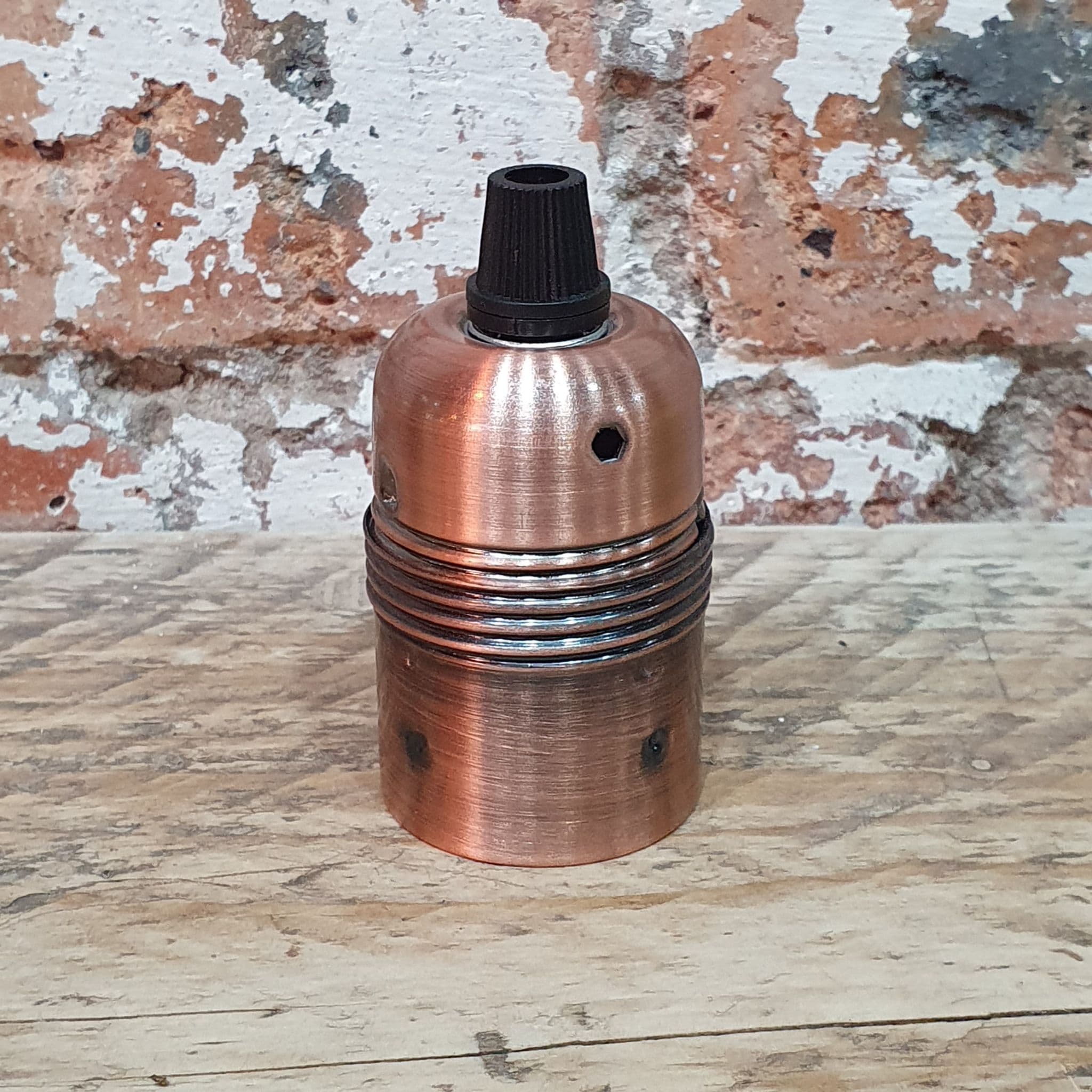 Antique Copper Bulb Holder E27