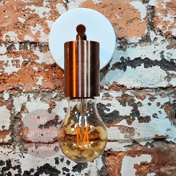 Antique Copper E27 Wall Light