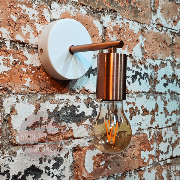 Antique Copper E27 Wall Light