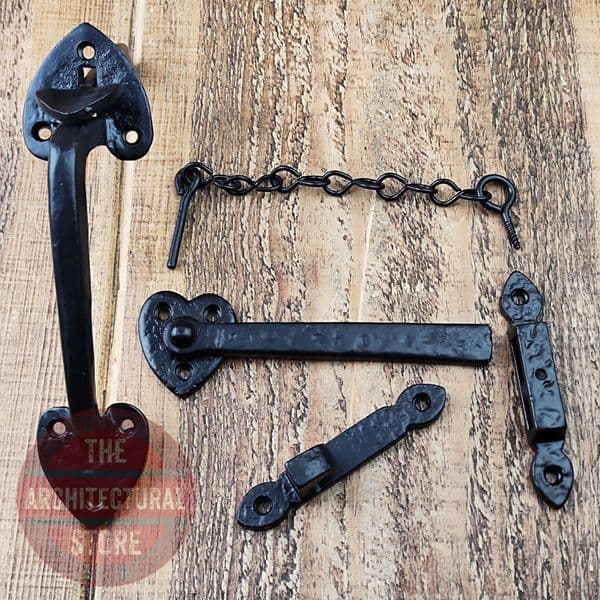 Antique Iron Gate Latch