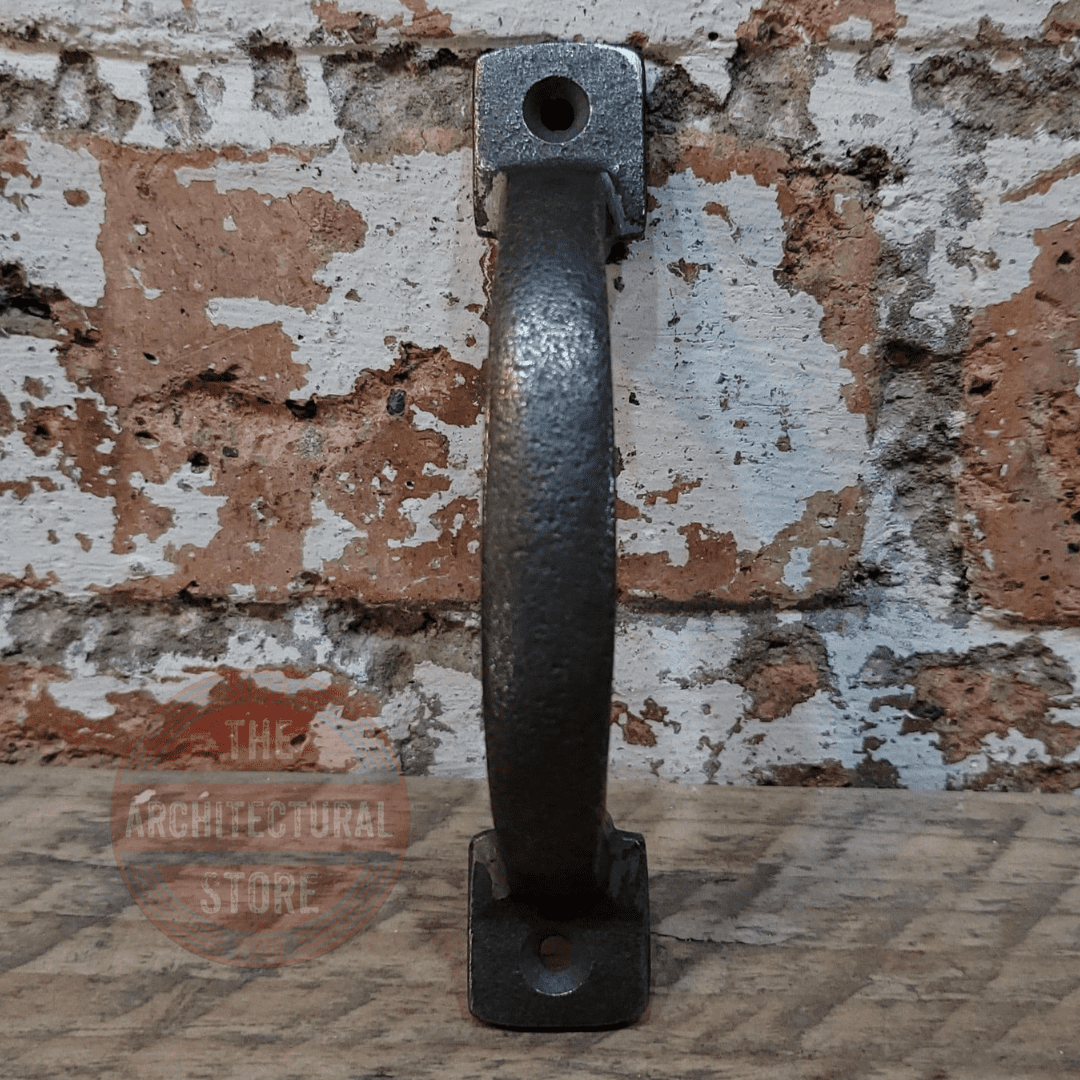 Antique Iron Square D Handle 120mm
