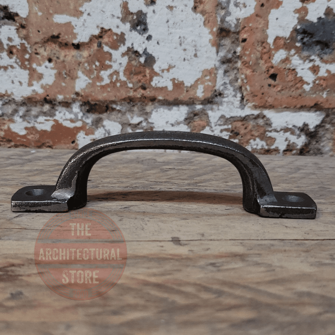 Antique Iron Square D Handle 120mm