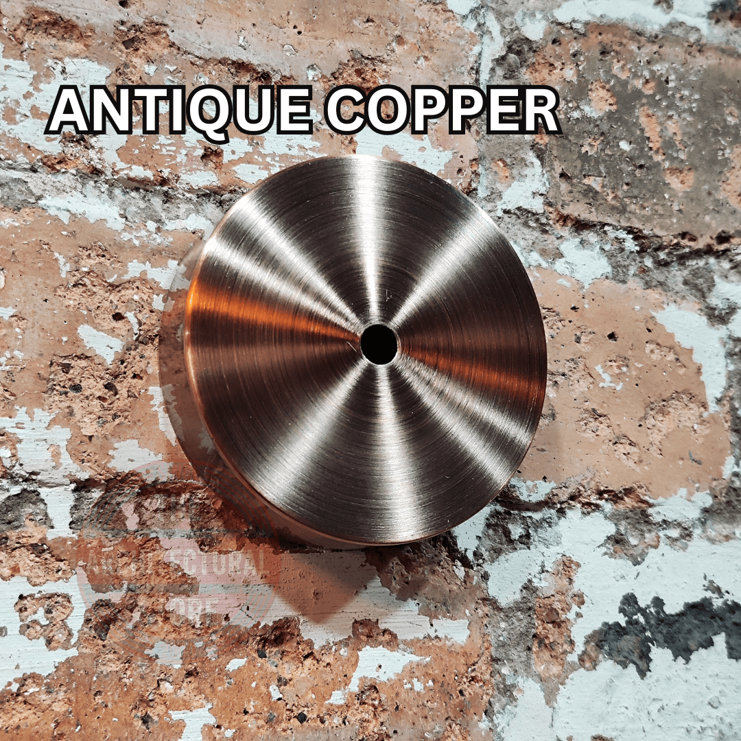 Copper Adjustable E27 Wall Light 200mm