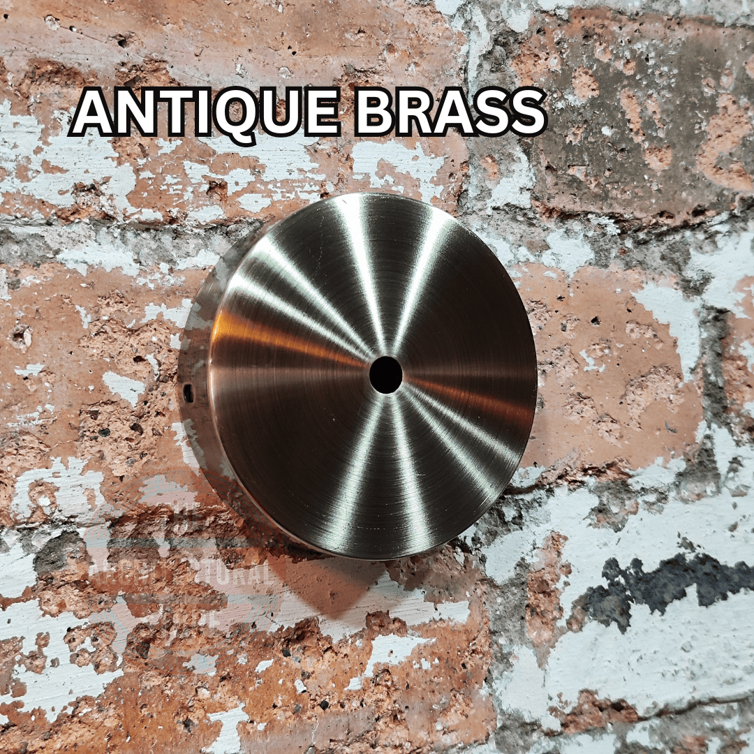 Copper Adjustable E27 Wall Light 200mm