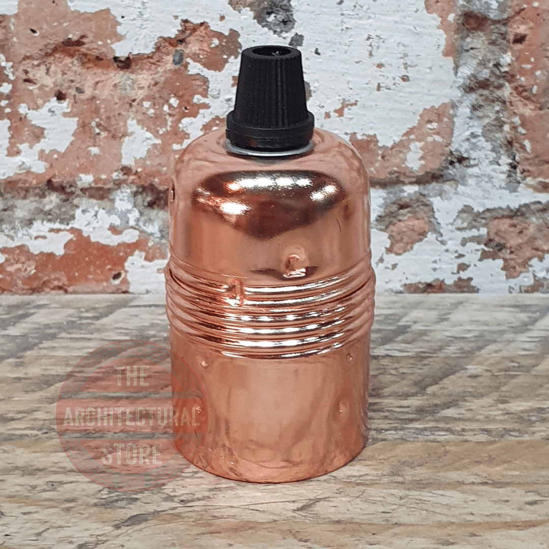 Copper Bulb Holder E27