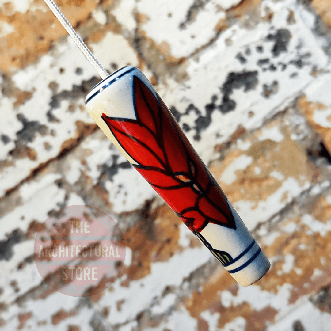 Floral Design Ceramic Light Pull Type 4