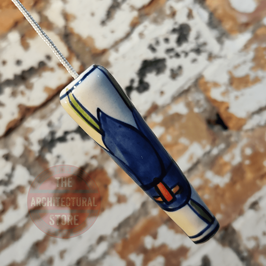 Floral Design Ceramic Light Pull Type 6