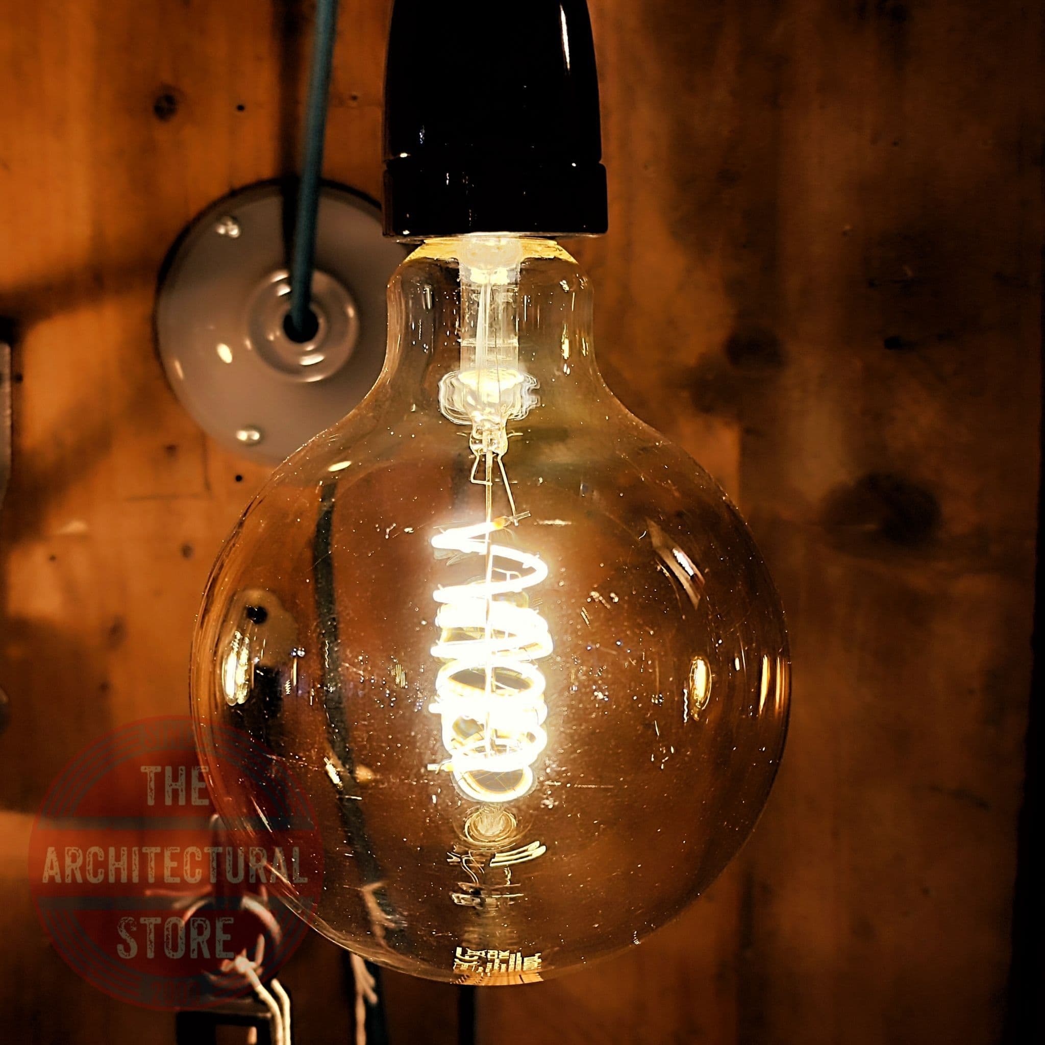 Globe Spiral Bulb G125 500 Lumen B22