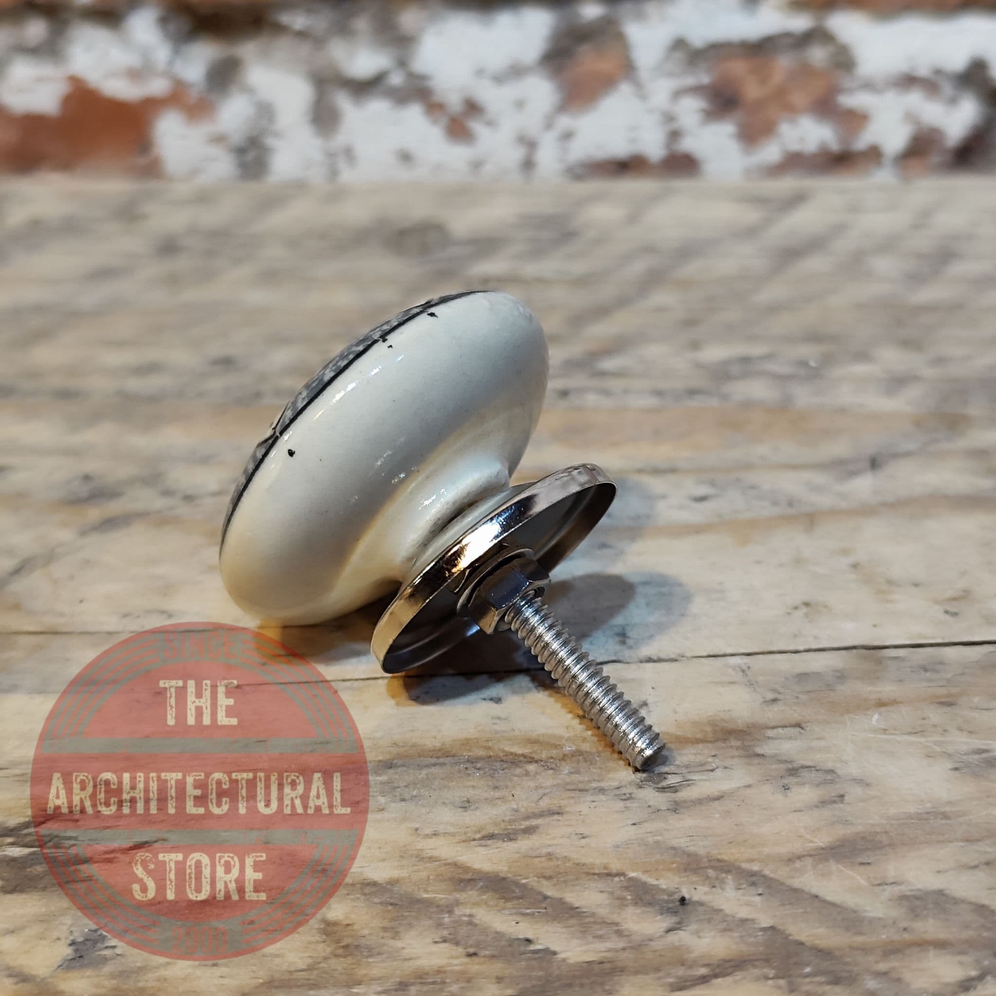 Grey Ceramic Knob Type 4
