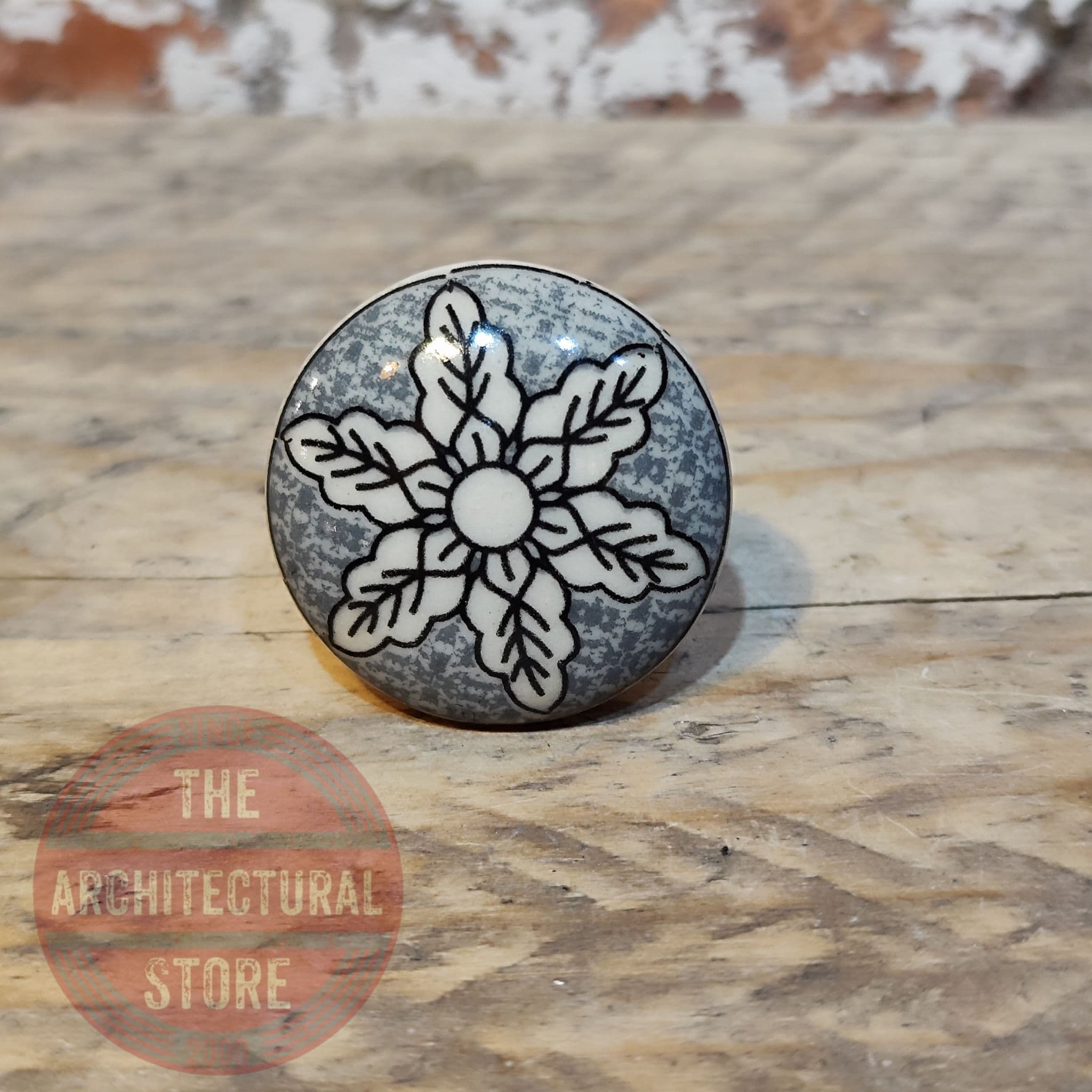 Grey Ceramic Knob Type 4