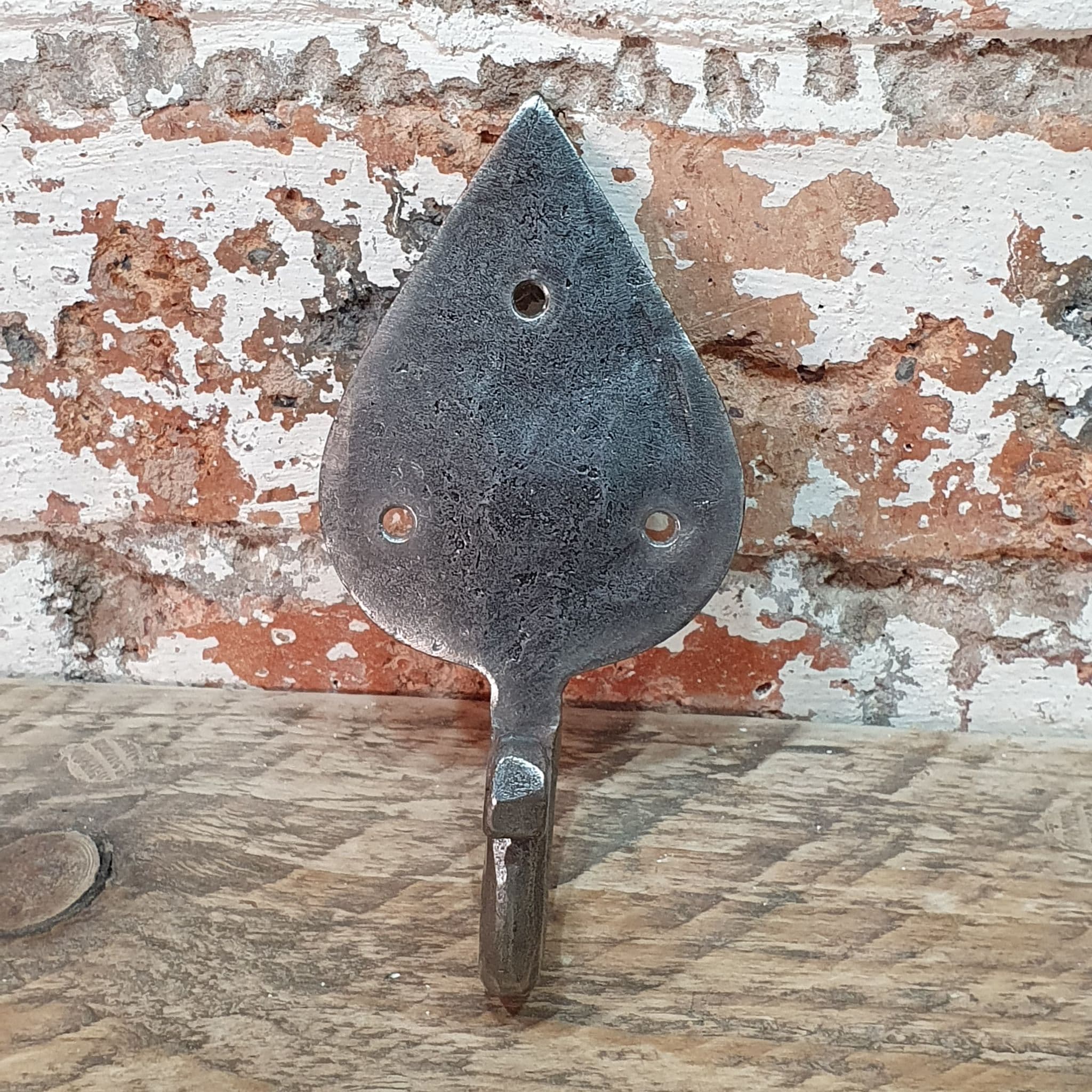 Hand Beaten Pewter Gothic Hook