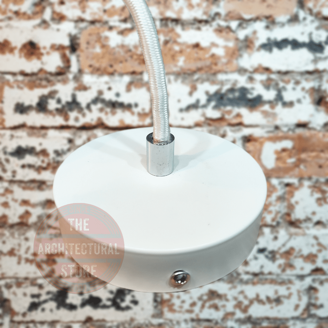 Large White Hanging Pendant