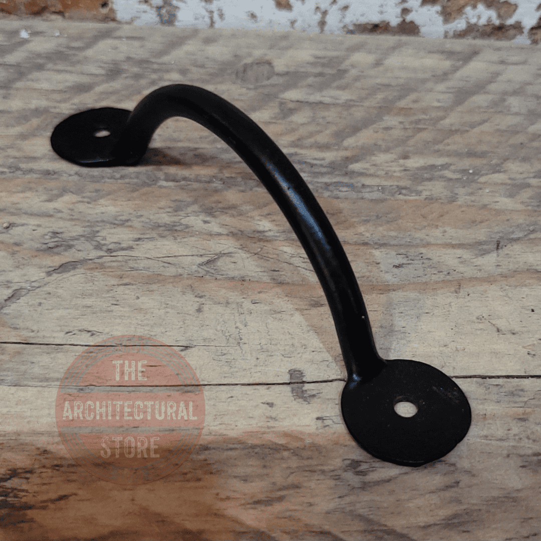 Matt Black Bow Handle 130mm