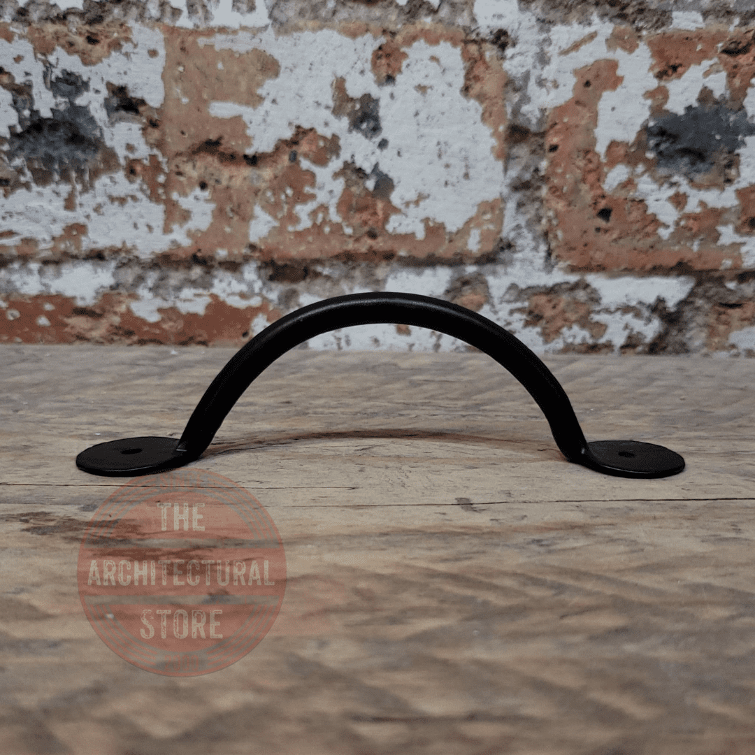 Matt Black Bow Handle 130mm