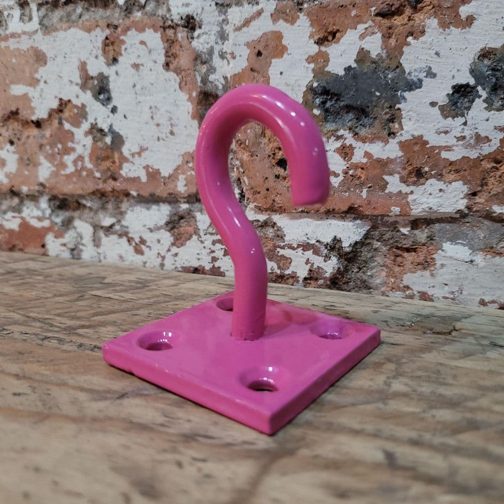 Pink Hook On Plate