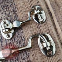 Polished Brass Cabin Hooks