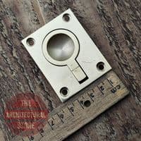 Polished Brass Flush Ring Pull