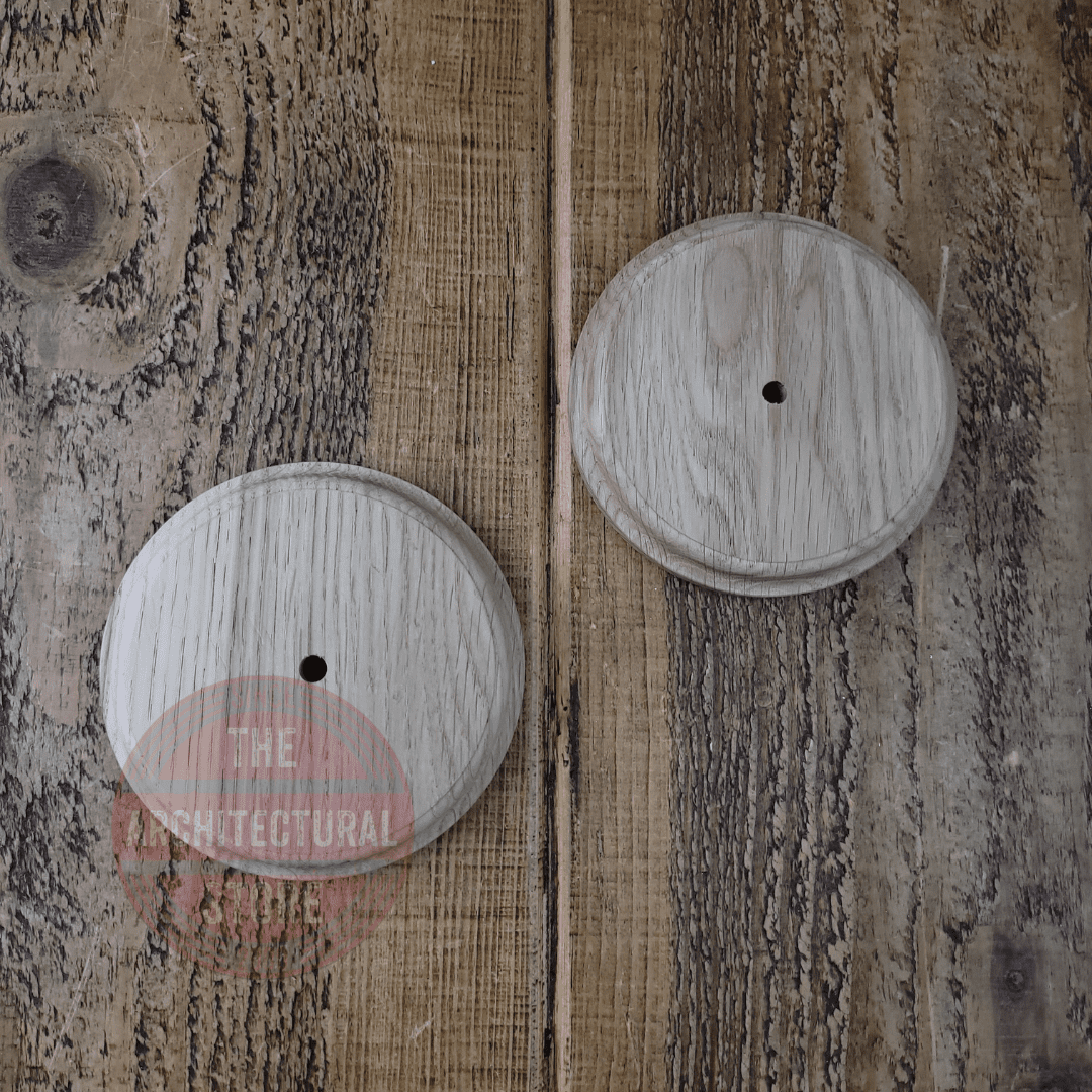 Solid Oak Ceiling Pattress