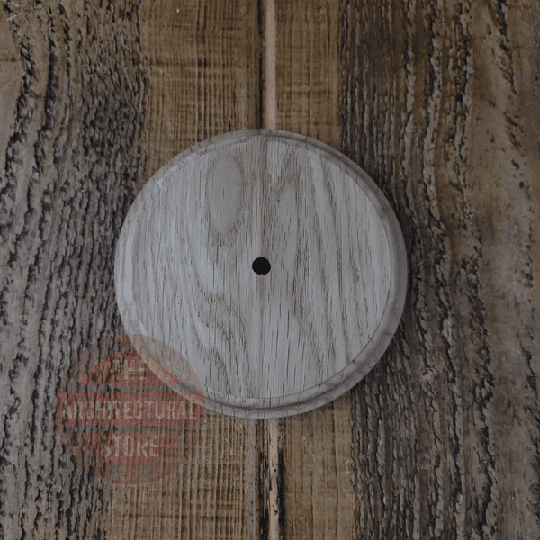 Solid Oak Ceiling Pattress
