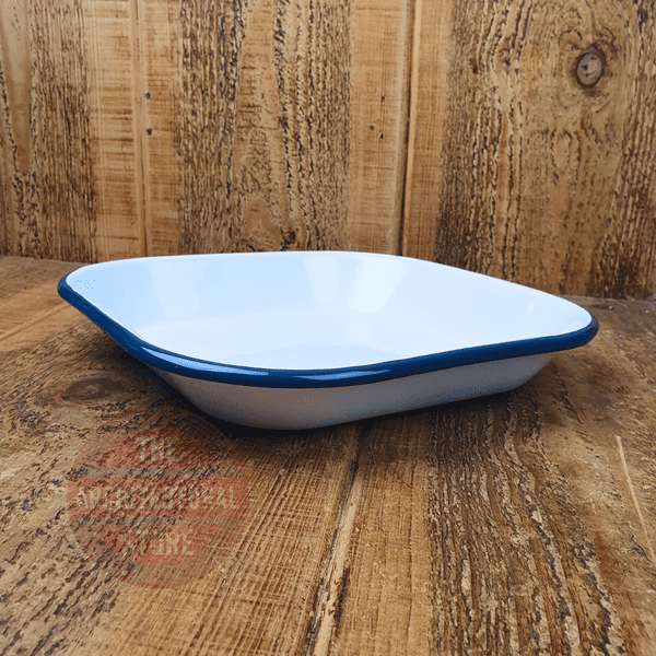 Square Enamel Baking Tray