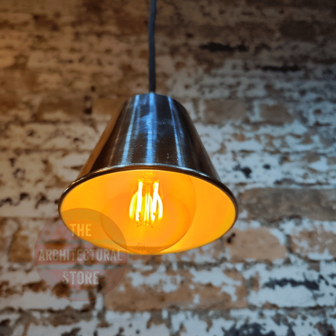 Steel 130mm Light Shade