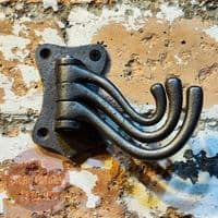 Triple Hinge Coat Hook