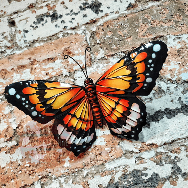 Wall Mounted Large Metal Butterflies