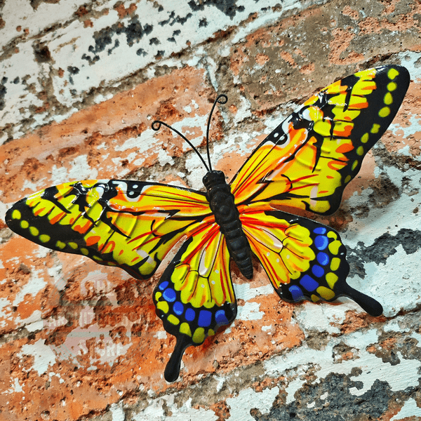 Wall Mounted Large Metal Butterflies