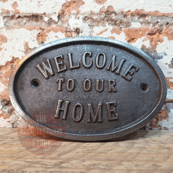 Welcome To Our Home Plaque