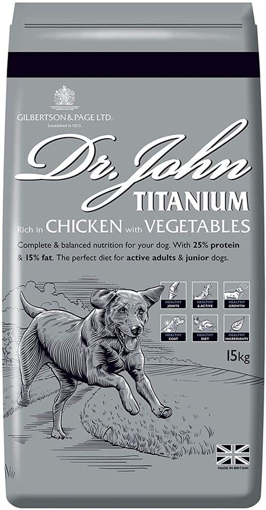 Dr. John Titanium Dog Food: Advanced Canine Nutrition for Peak ...