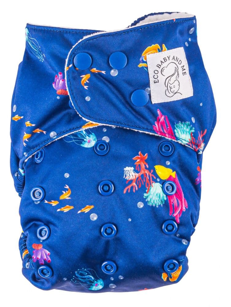 Blue Lagoon -Pocket Nappy Shell Only