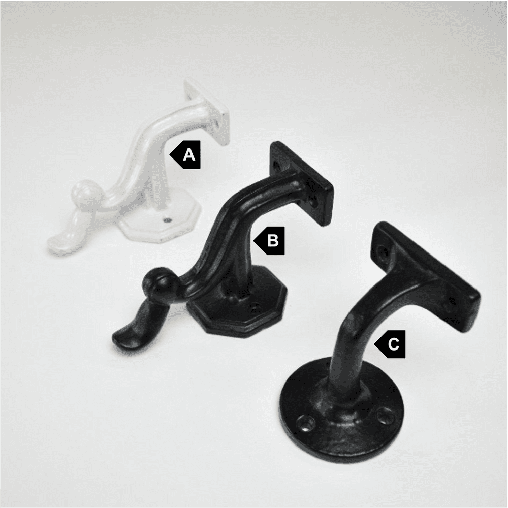 Handrail Brackets - Wrought Iron