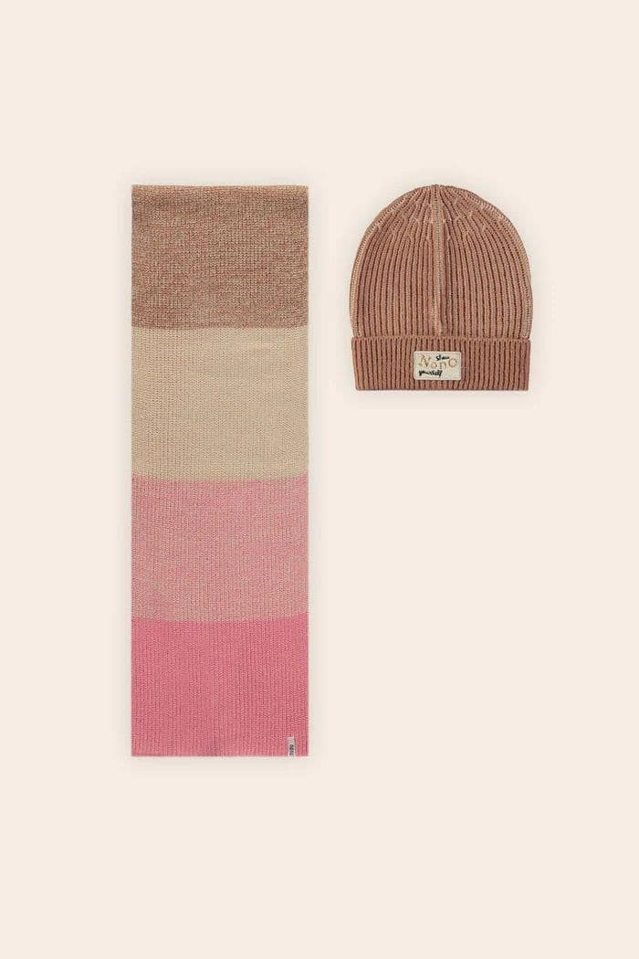 Nono Radiant Hat and Scarf Set & Nono Pink Hat and Scarf Set | Kids ...