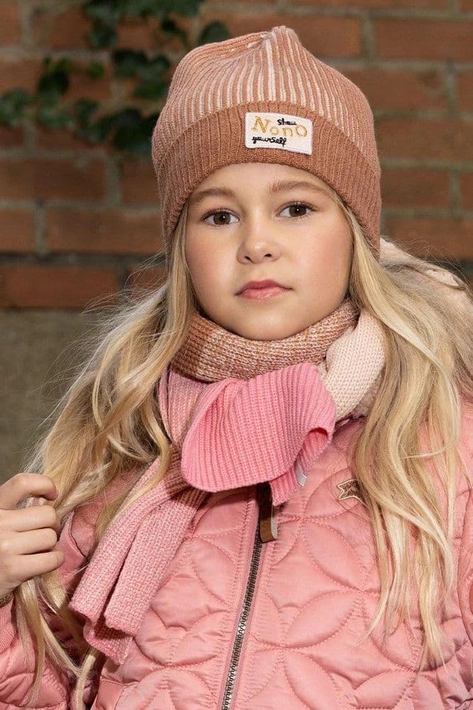 Nono Radiant Hat and Scarf Set & Nono Pink Hat and Scarf Set | Kids ...